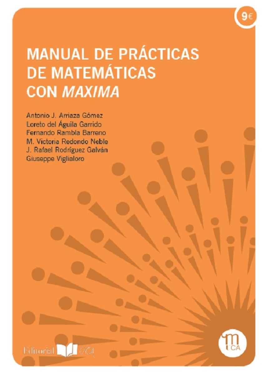 Manual de prácticas de matemáticas con Maxima – Cadabra & Books