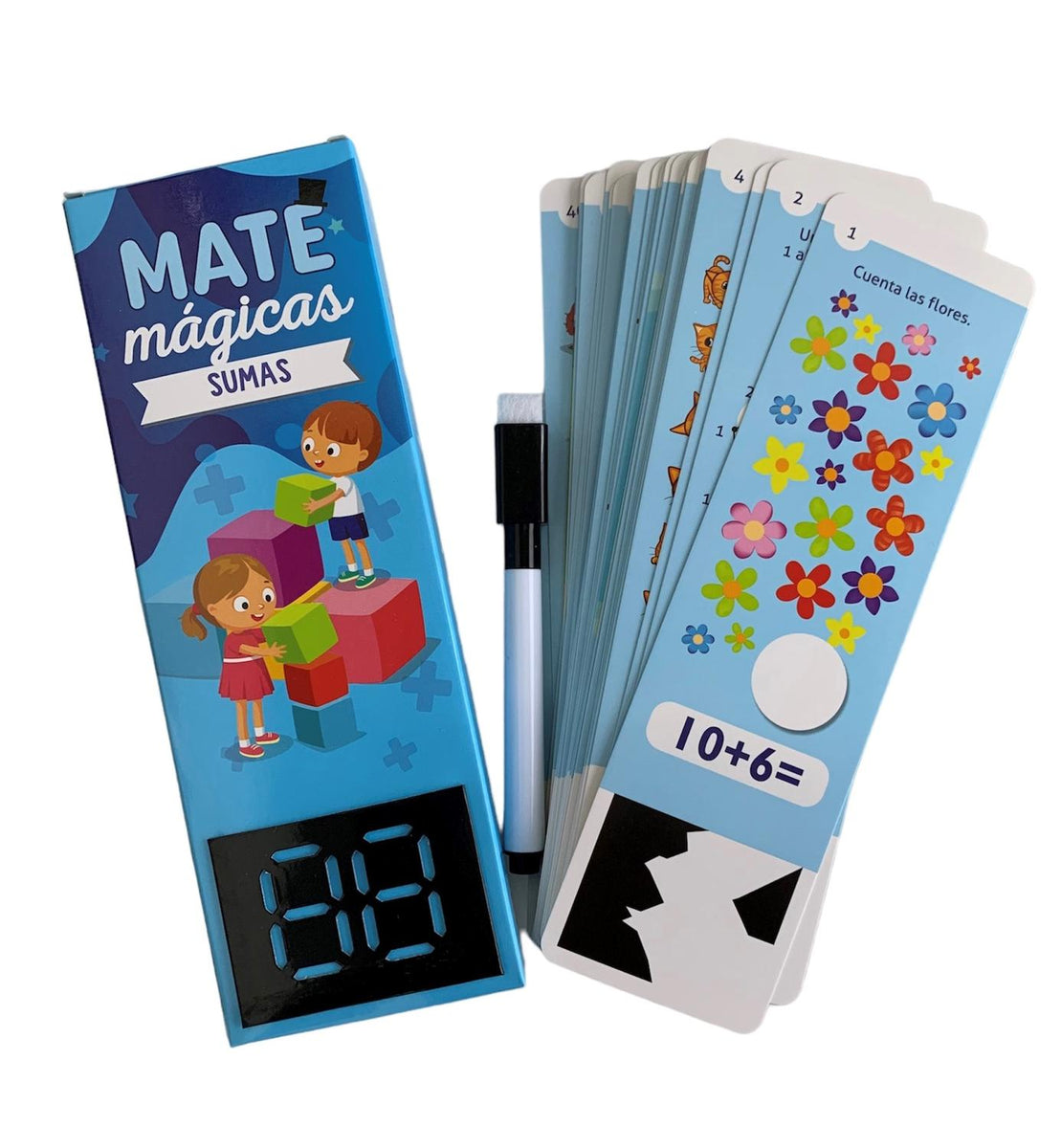 Tarjetas de Matemáticas para Niños Sumas – Cadabra & Books