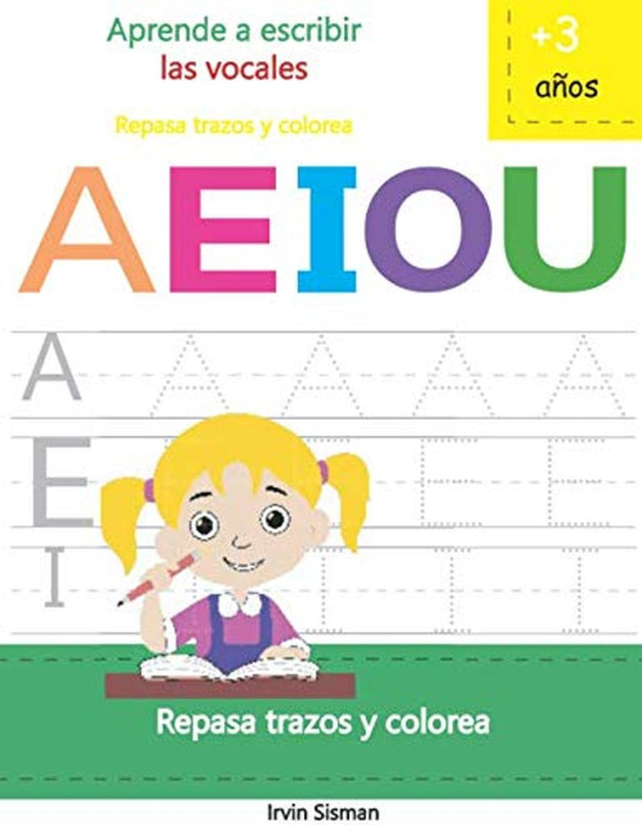 Aprende A Escribir Las Vocales – Cadabra & Books