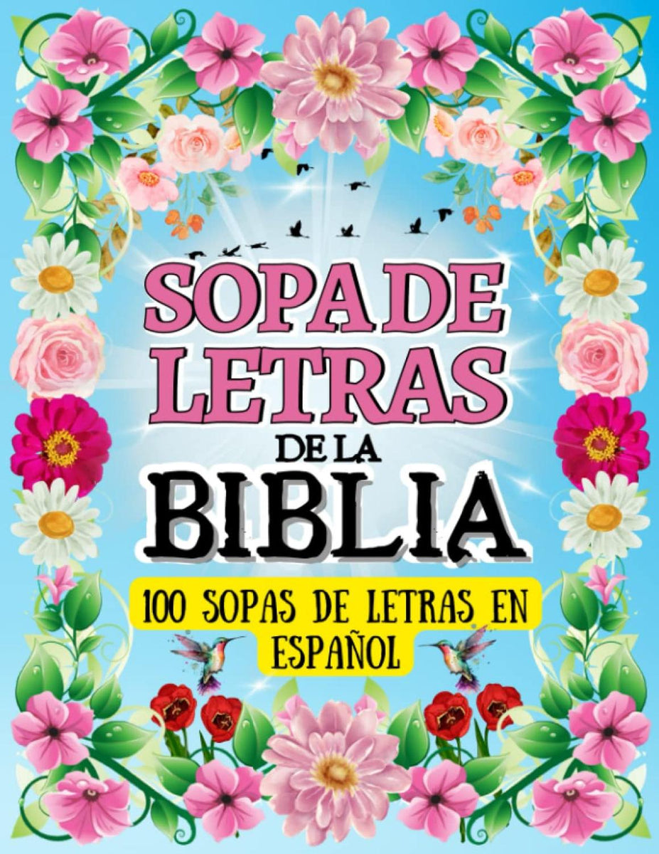 Sopa De Letras De La Biblia - 100 Sopas De Letras En Español – Cadabra ...