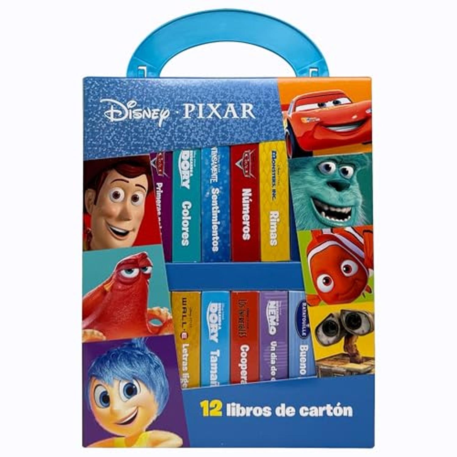 Mi Primera Biblioteca: 12 Libros de Cartón: Disney Pixar – Cadabra & Books