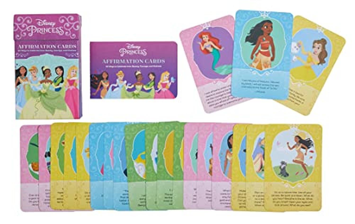 Disney Princess Affirmation Cards: 52 Ways to Celebrate Inner Beauty ...