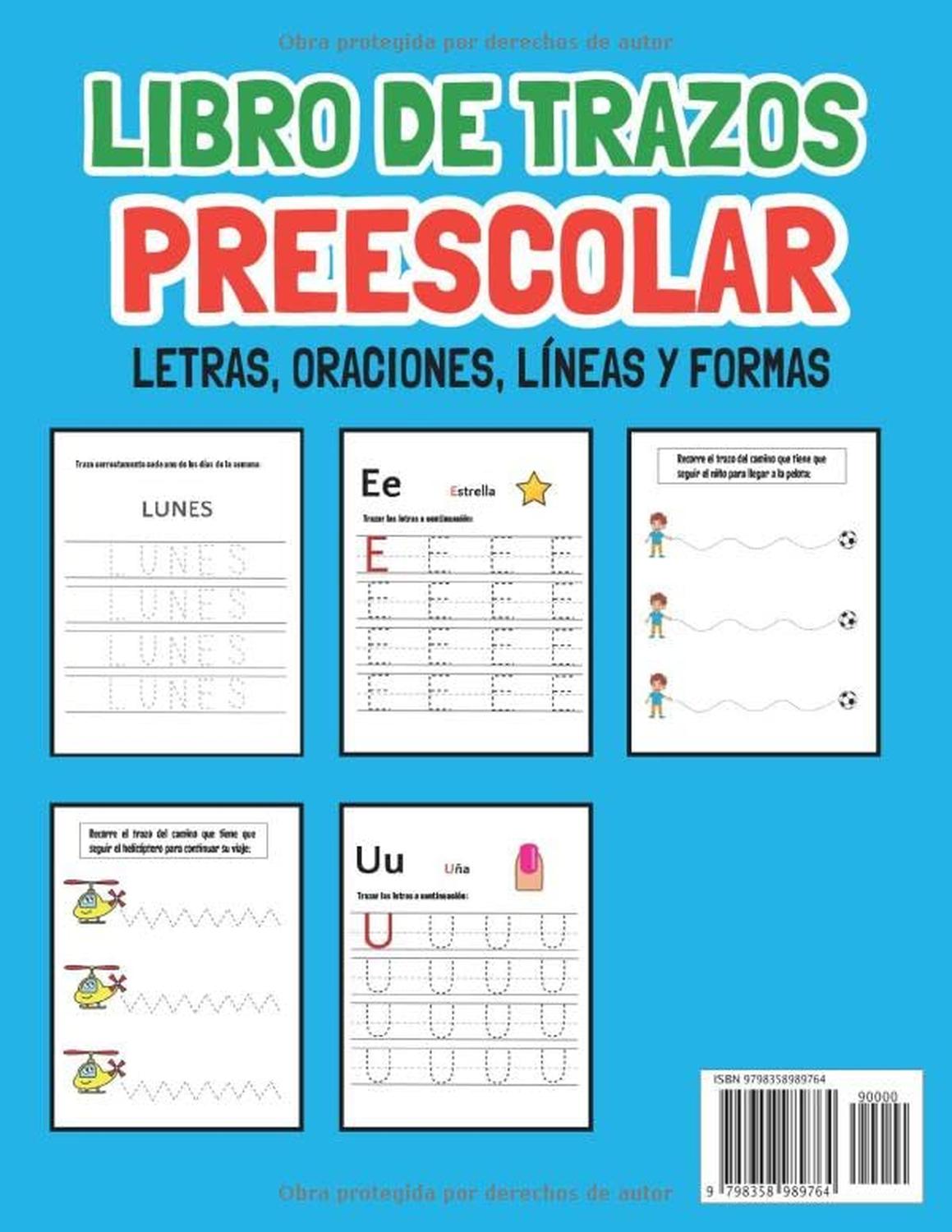 Libro De Trazos - Preescolar – Cadabra & Books