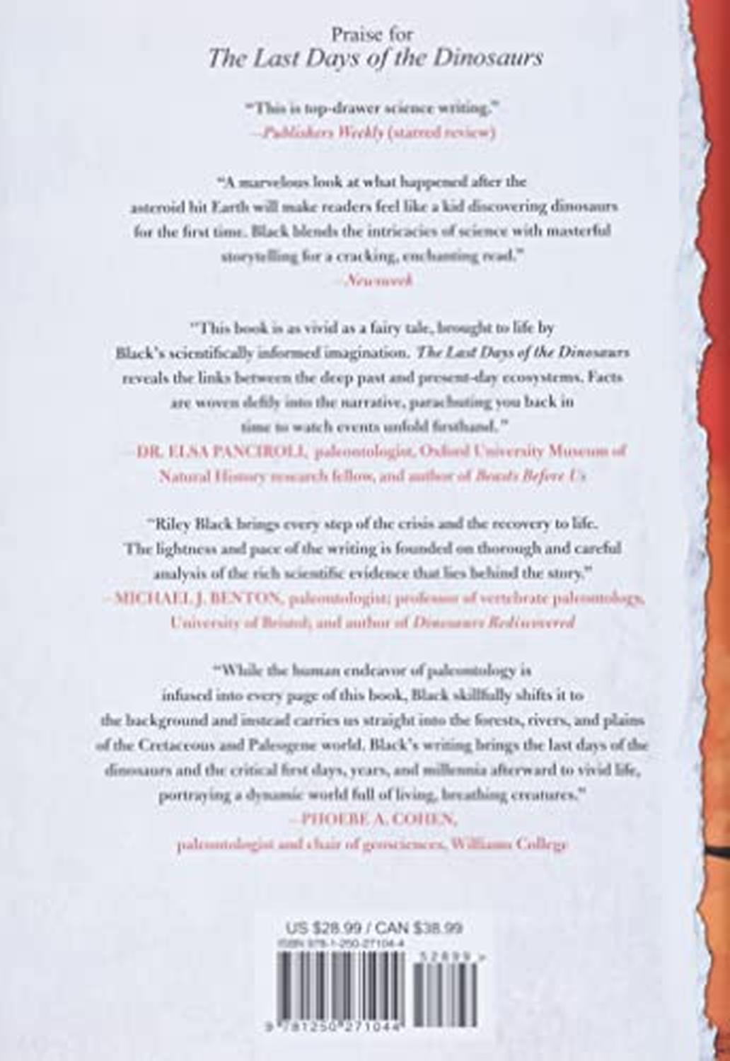 The Last Days of the Dinosaurs: An Asteroid, Extinction, and the Beginning of Our World - (Libro ...