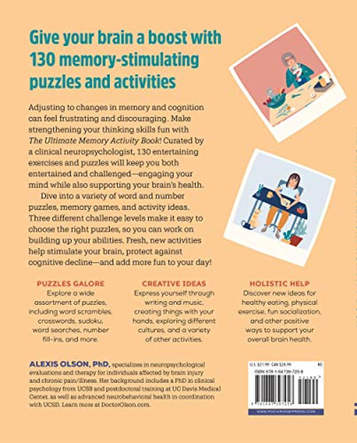 The Ultimate Memory Activity Book: 130 Puzzles and Recreational Ideas ...