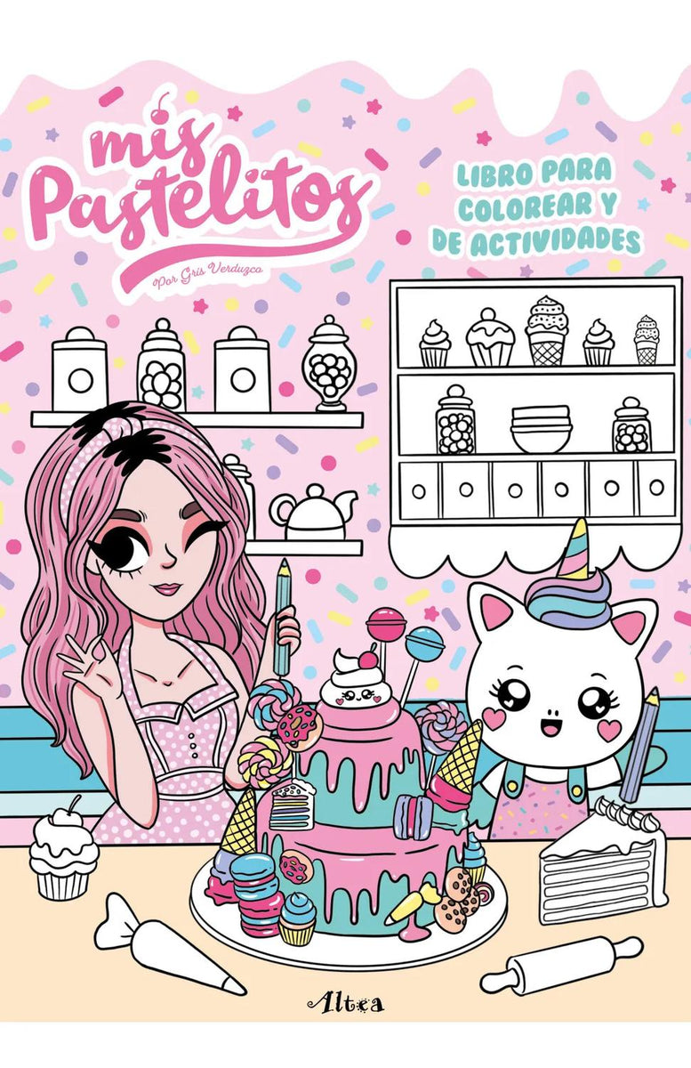 Mis Pastelitos. Libro Para Colorear – Cadabra & Books