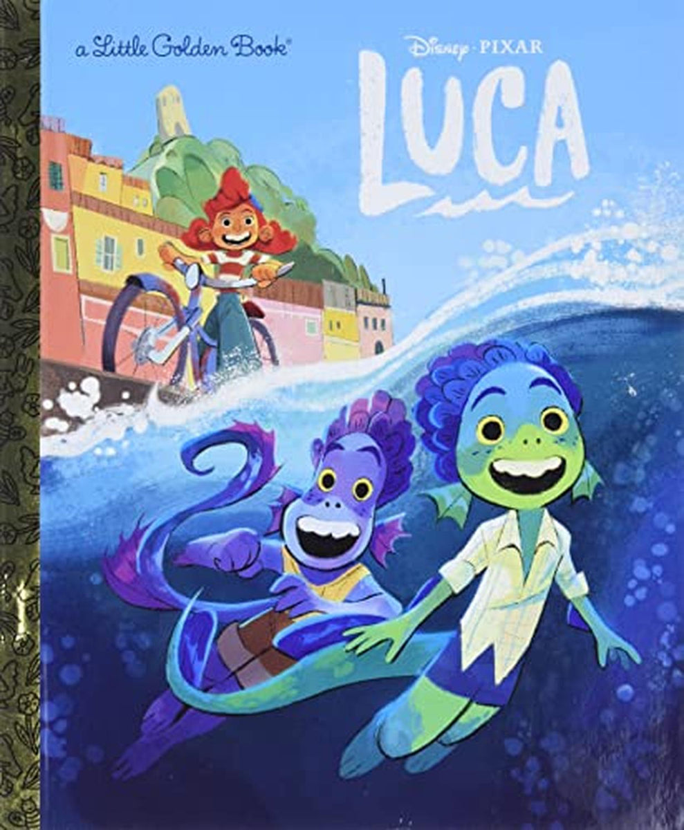Disney/Pixar Luca Little Golden Book (Disney/Pixar Luca) (Libro en Ing ...