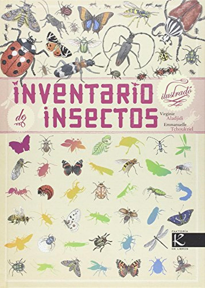 Inventario ilustrado de insectos (Ciencia) – Cadabra & Books