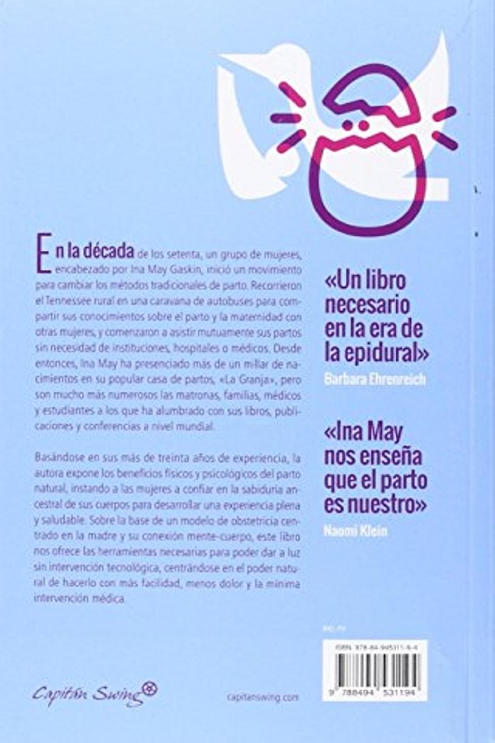 Guía del nacimiento, de Gaskin, Ina May, Capitán Swing – Cadabra & Books