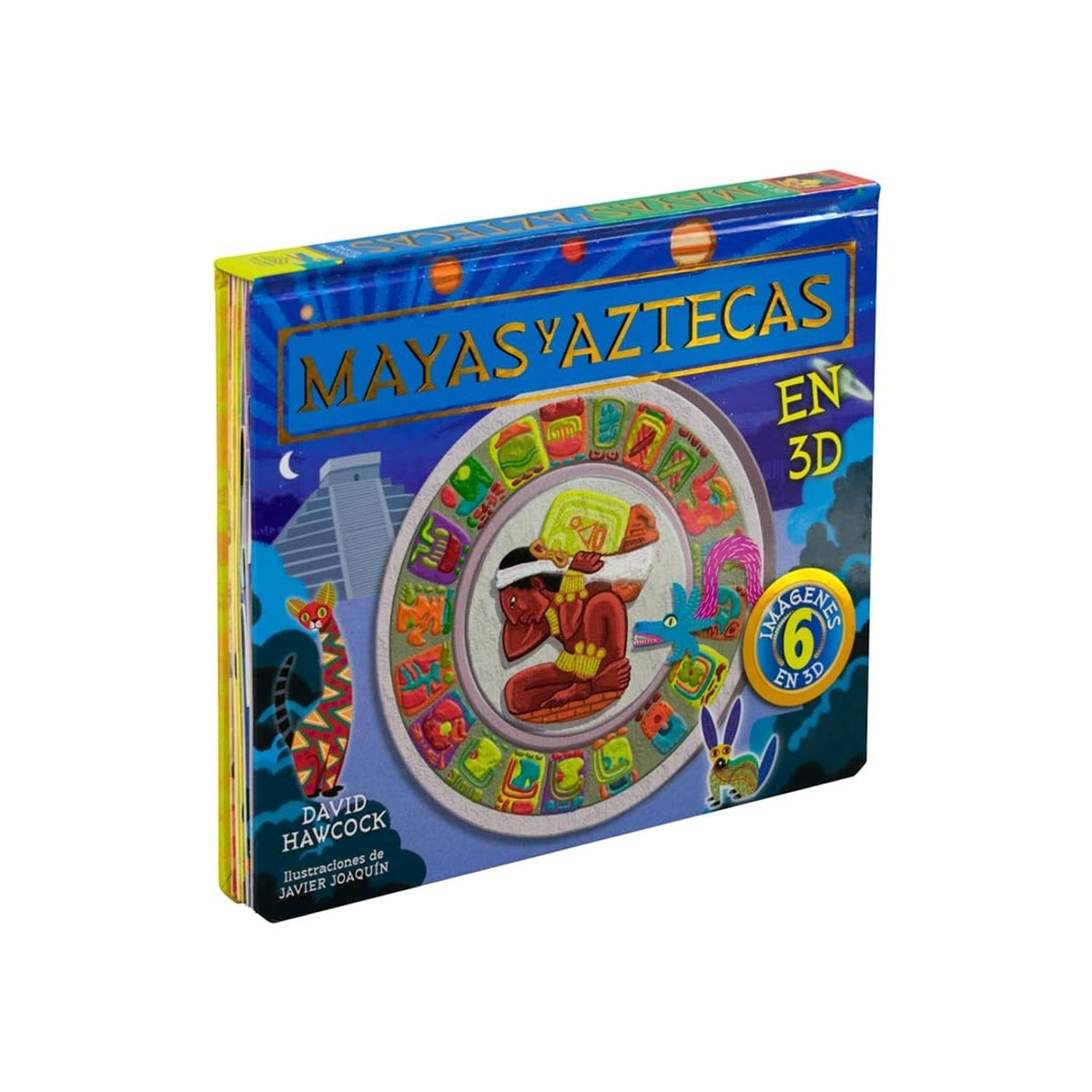 Libro infantil: Civilizaciones: Mayas y aztecas en 3D – Cadabra & Books