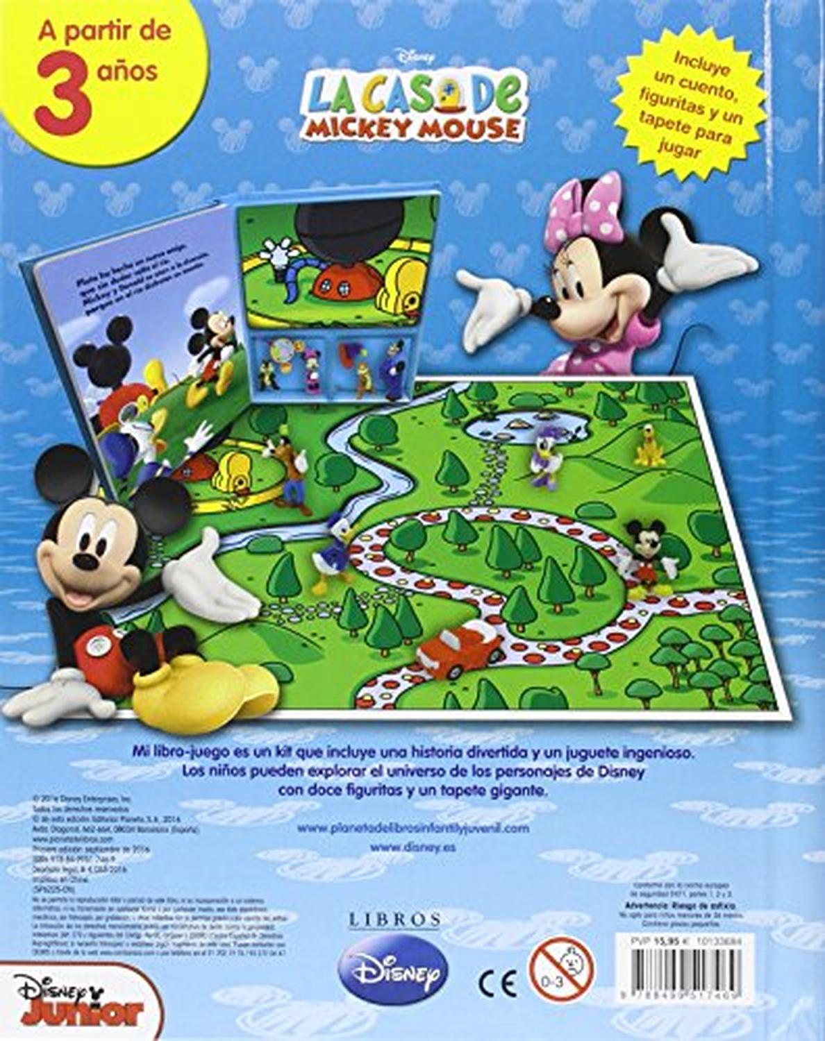 La Casa De Mickey Mouse. Libroaventuras: Incluye Un Cuento, Figuritas Y Un Tapete – Cadabra & Books